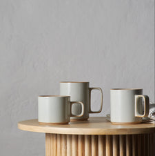 Hasami Porcelain Mug Grey 380ml | Online Australia | Simple Beautiful ...